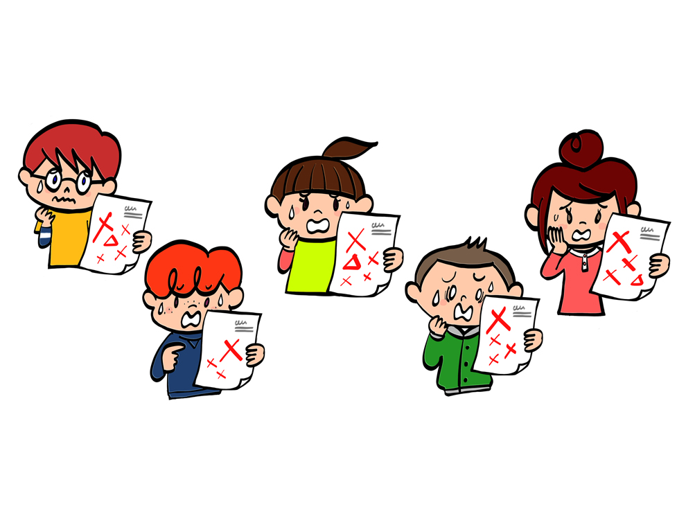 成績急降下を考える | schola | 個別指導塾・学習塾・進学塾ならTOMAS